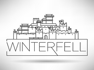 Winterfell Castle by Kürşat Ünsal on Dribbble