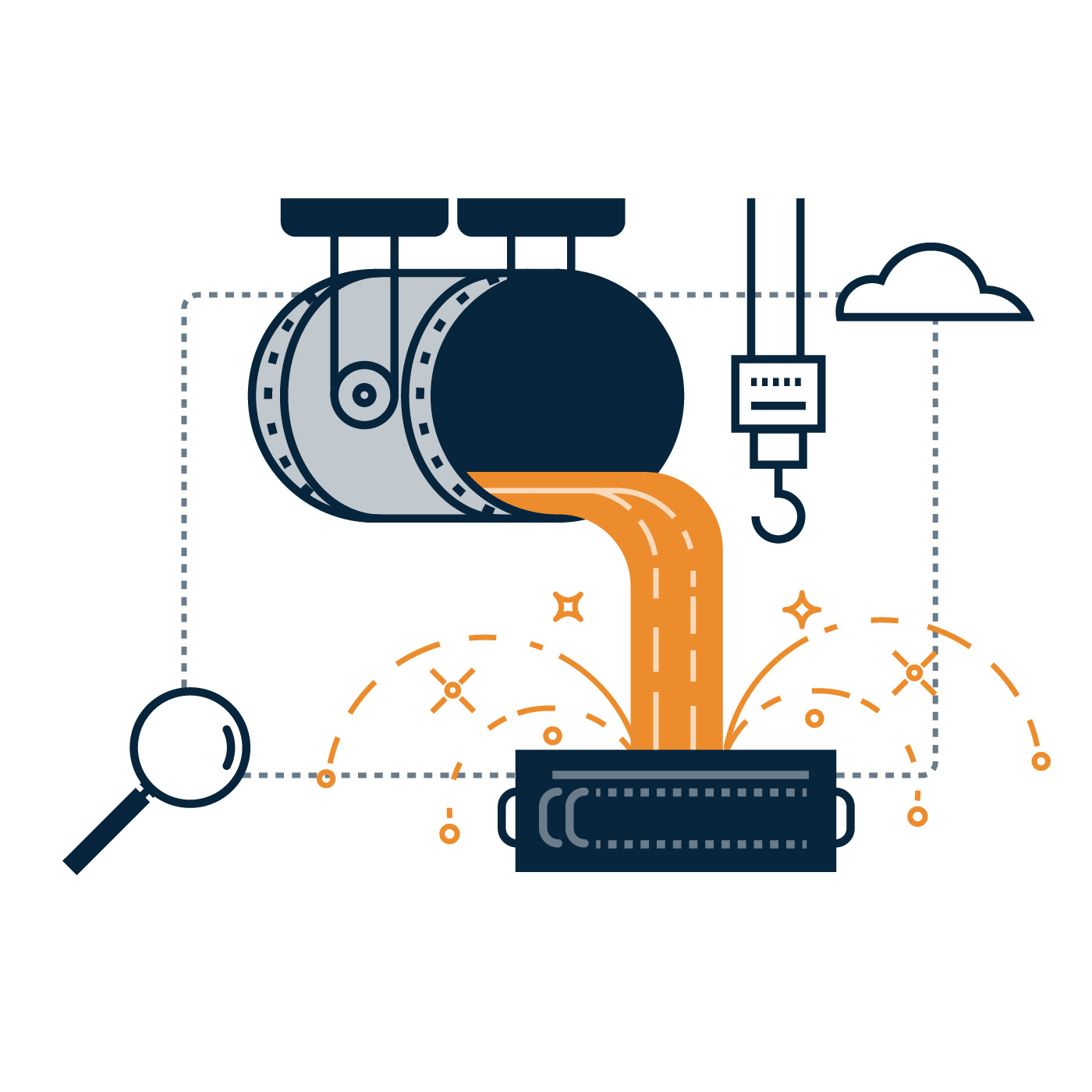 Ferolab Homepage Illustration by Kürşat Ünsal on Dribbble