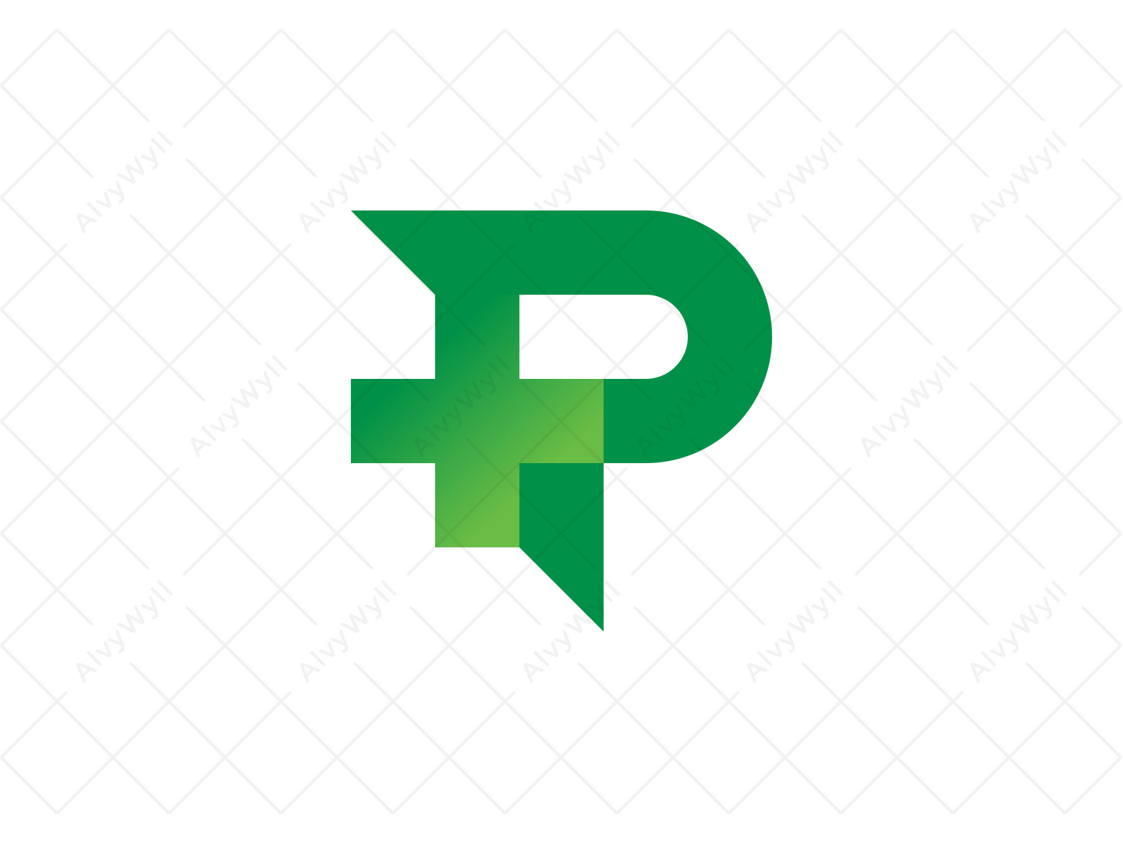 Letter P Medical Logo by Alvy Wyll on Dribbble