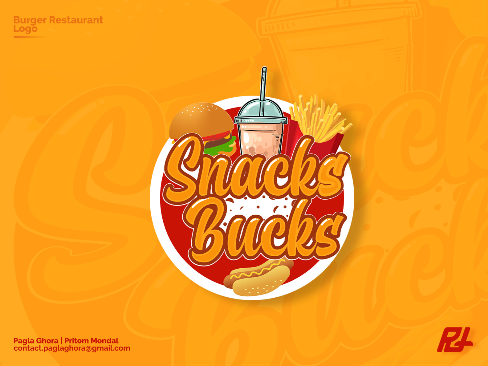 Snacks Bucks Logo by Pritom Mondal on Dribbble