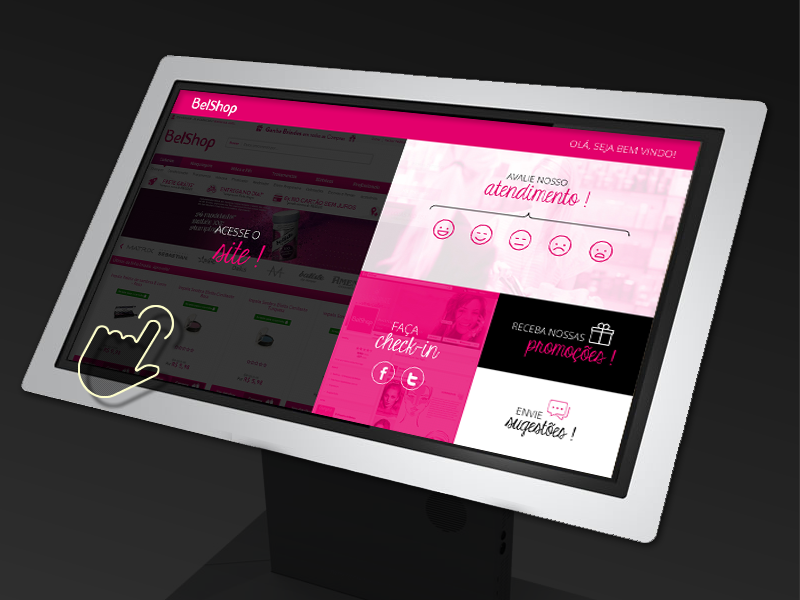 Touch Interface for Belshop by Carolina Poll on Dribbble
