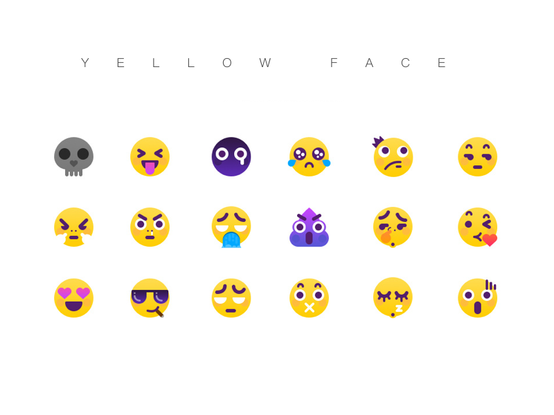 Yellowface by 多重人格 on Dribbble