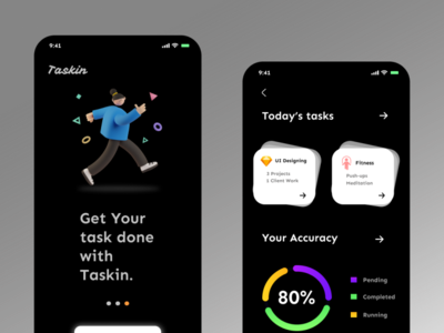 Task management App design concept by Mehul Rana on Dribbble
