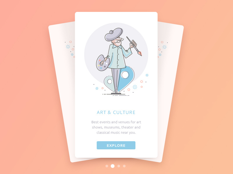 Category Cards by Lucija Frljak on Dribbble