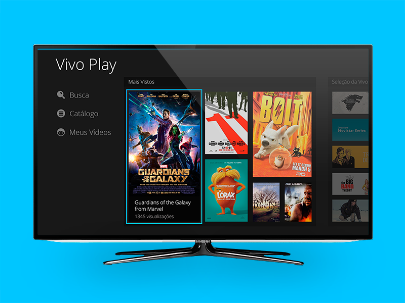 IPTV UI Videolibrary by David for Telefónica on Dribbble