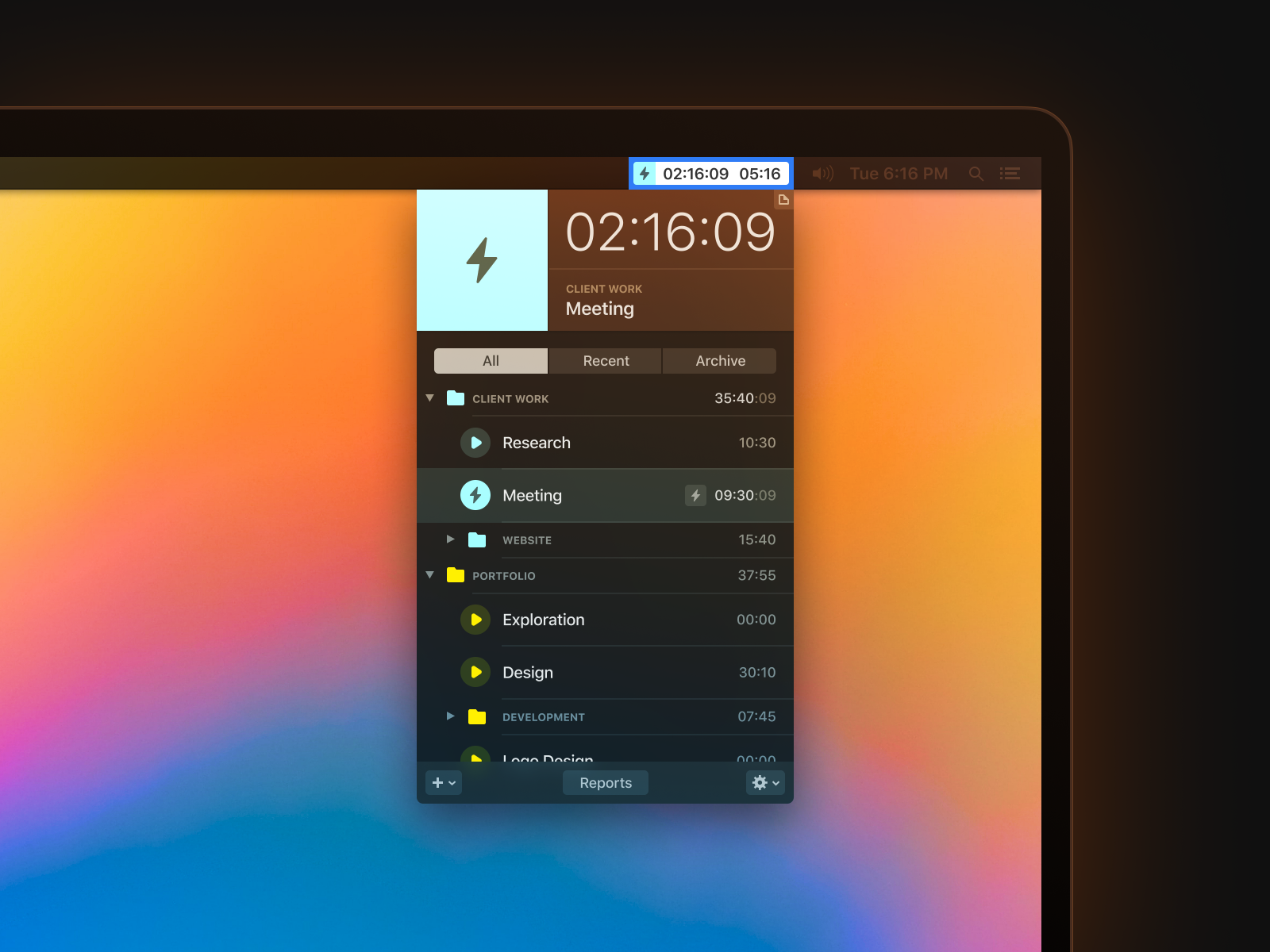 Klokki Timer by Stas Moor on Dribbble