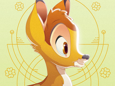 Bambi by Alex Riegert-Waters on Dribbble