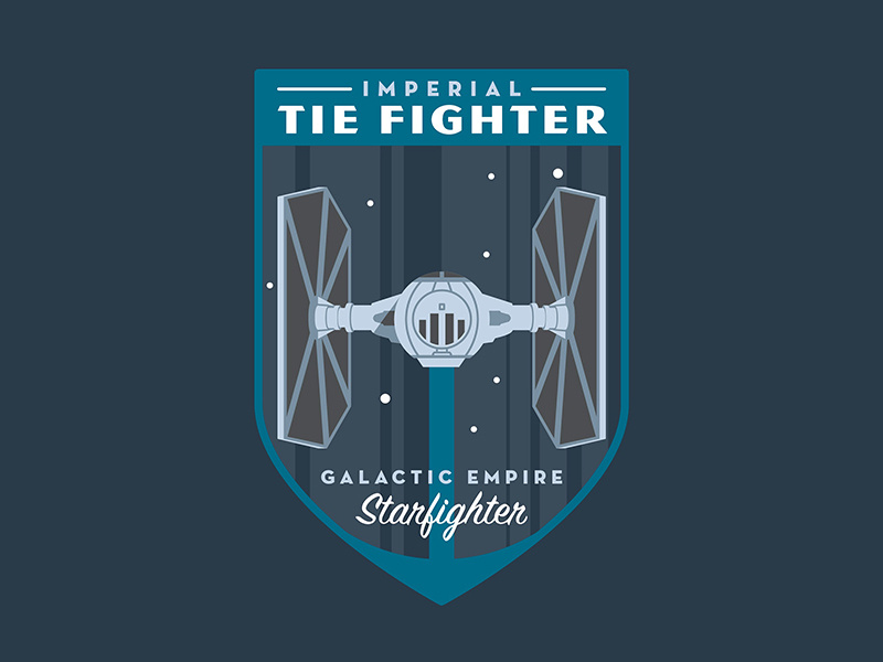 Tie Fighter by Alex Riegert-Waters on Dribbble