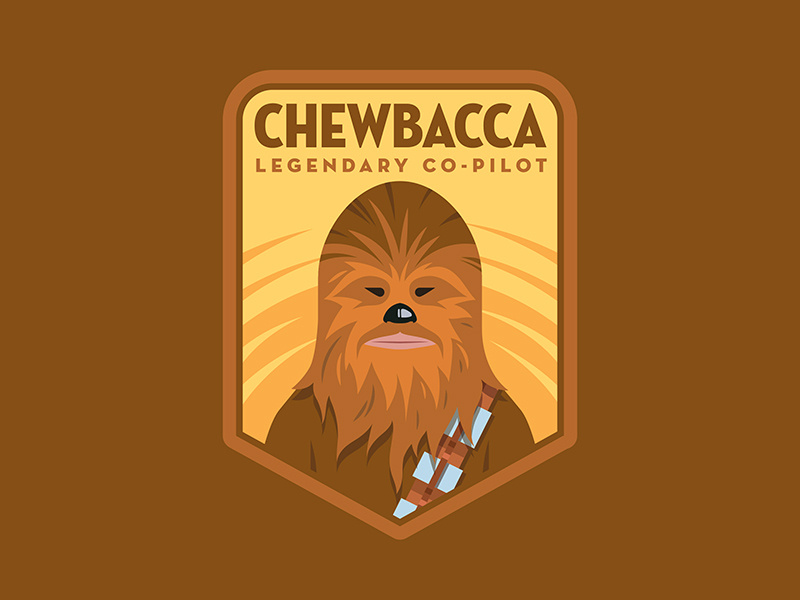Chewbacca by Alex Riegert-Waters on Dribbble