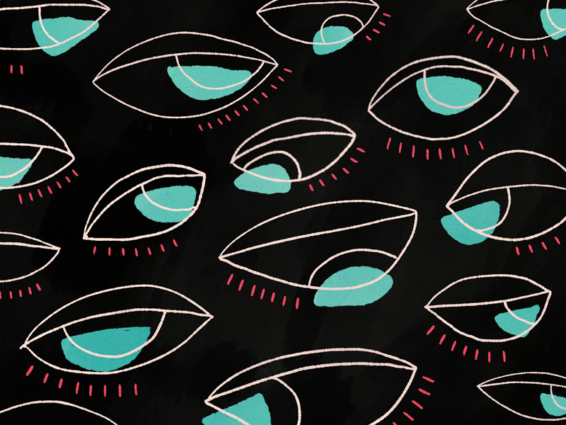 Night Eyes by Alisha Loc on Dribbble
