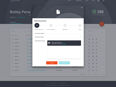 Docchain Website Concept by Naresh Shan on Dribbble