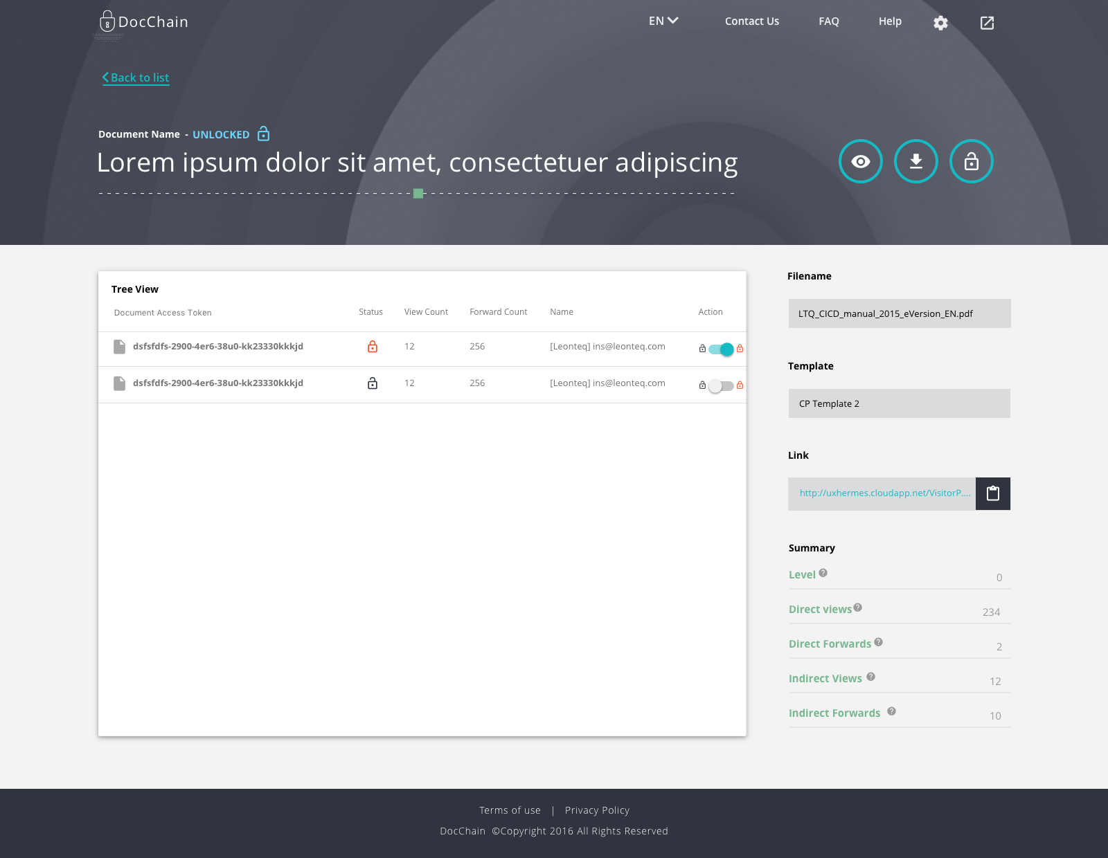 Docchain Website Concept by Naresh Shan on Dribbble