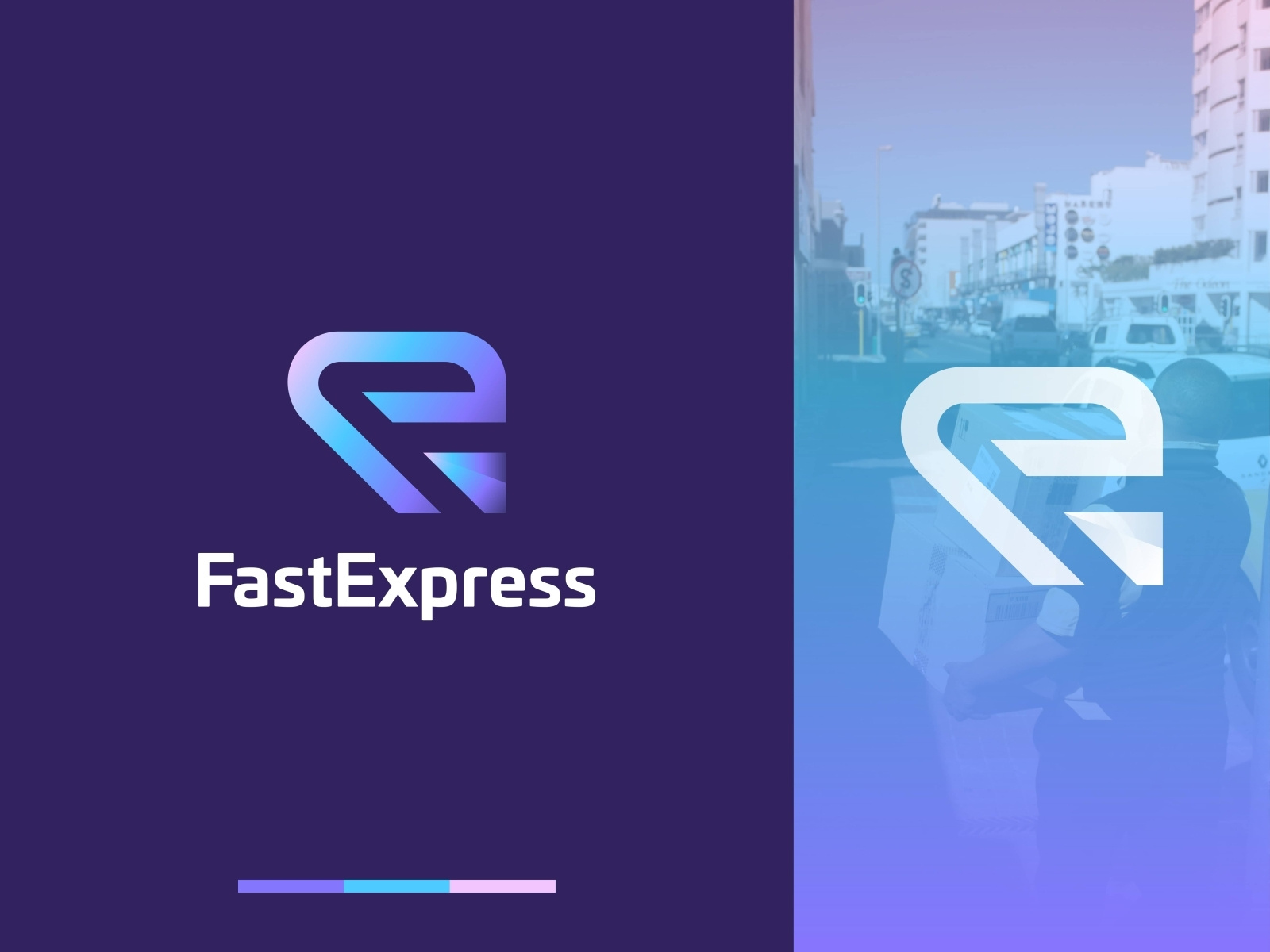 FastExpress Logo by Izaz Mahammad for DesignXpart on Dribbble