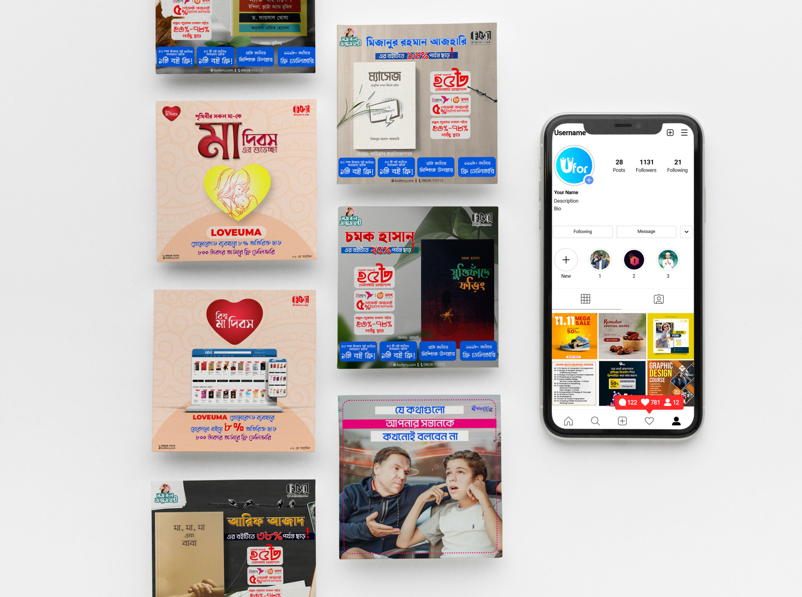 Facebook Post Design by E Faysal on Dribbble