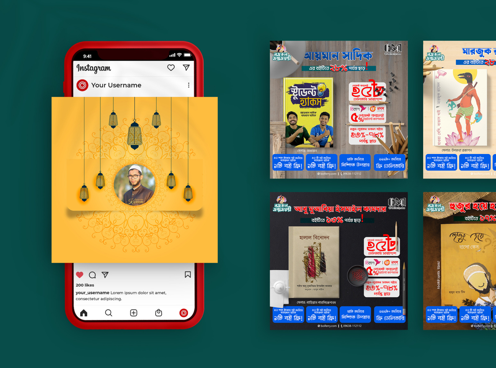 Facebook Post Design by E Faysal on Dribbble