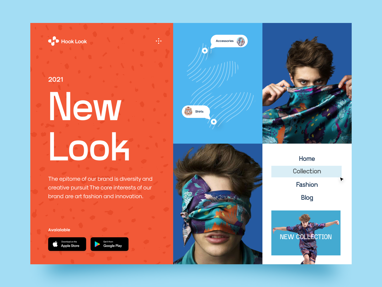 Web Header Design by Orix Creative on Dribbble