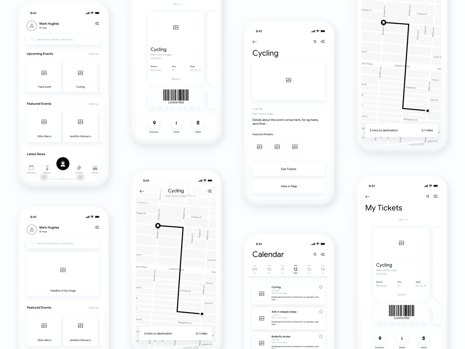 Low Fidelity Mockups by Anandu 👨🏼‍🎨 on Dribbble