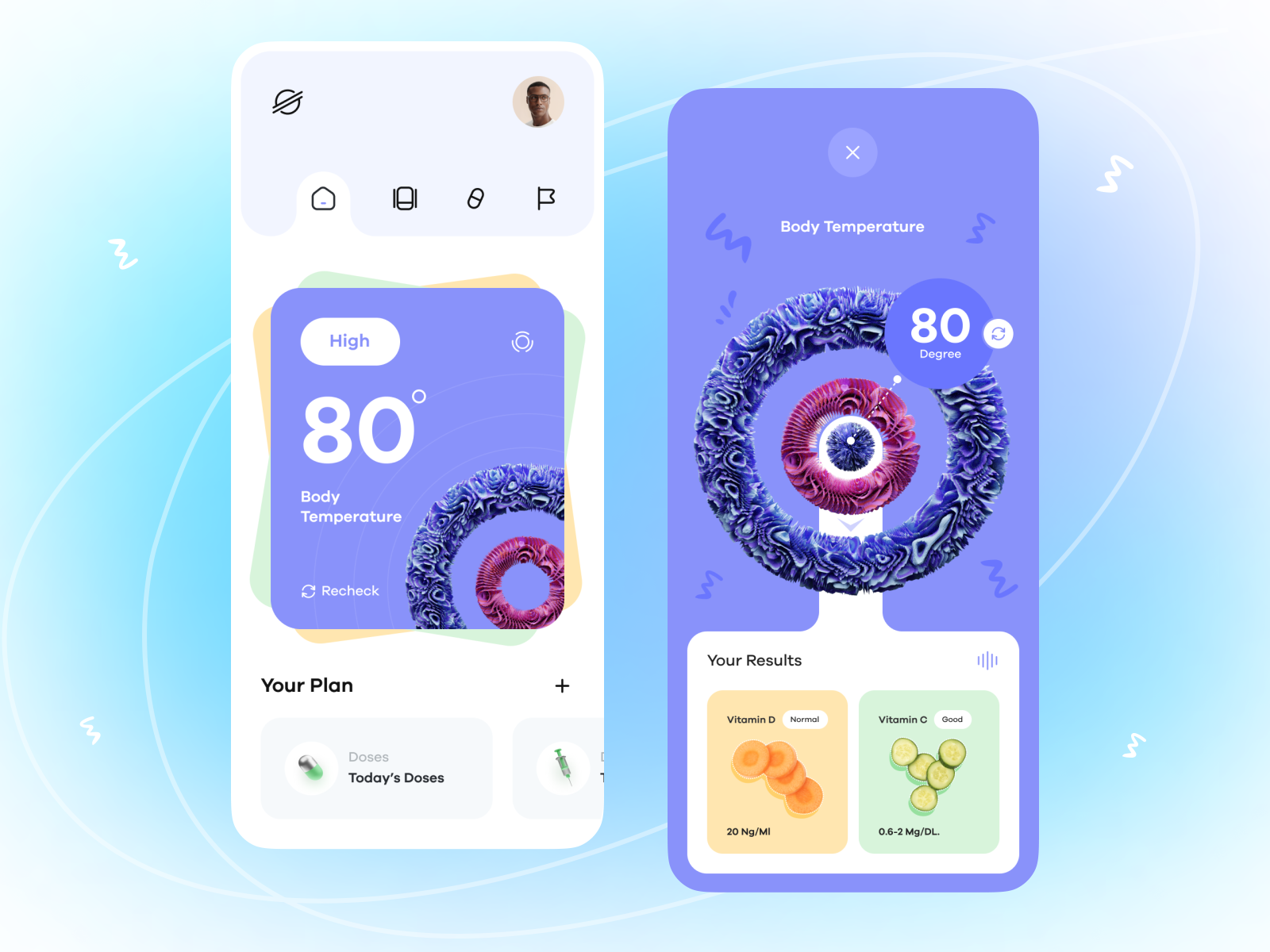 Health Tracker by Redwan for Orix Creative on Dribbble