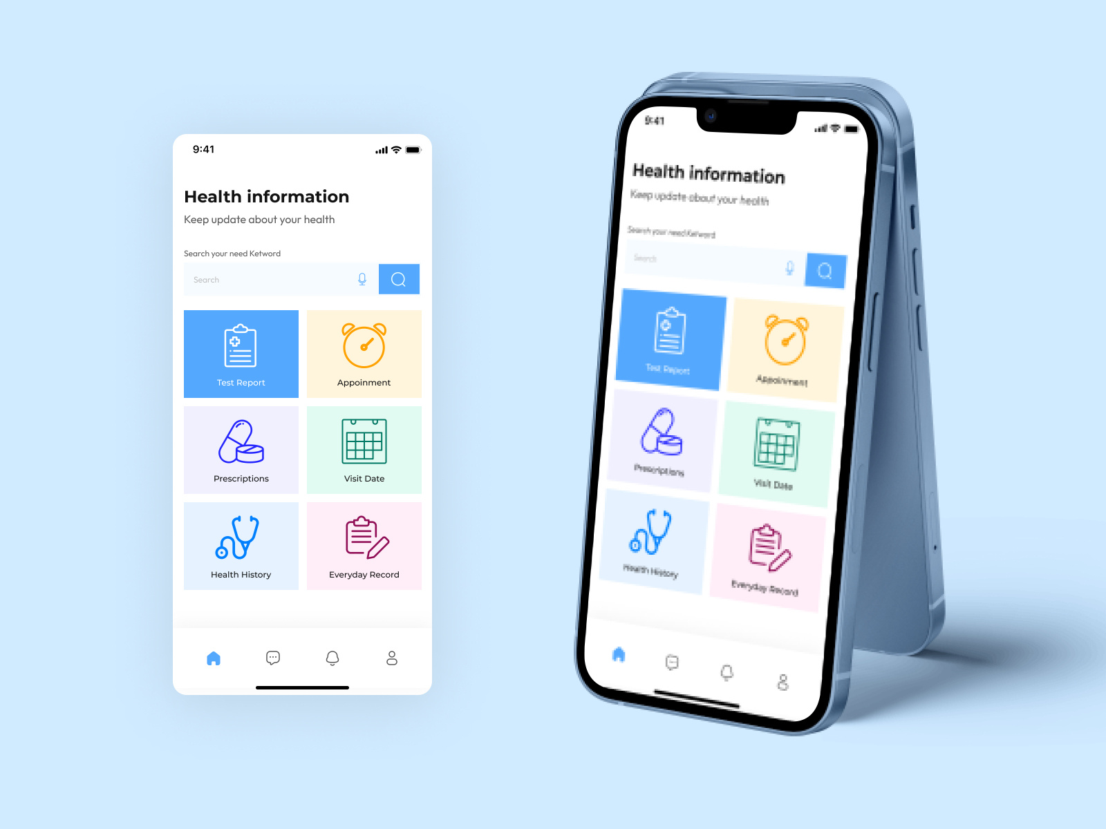 Health Partner - Patient Care Health Support Mobile App 🩺 by Partho ...