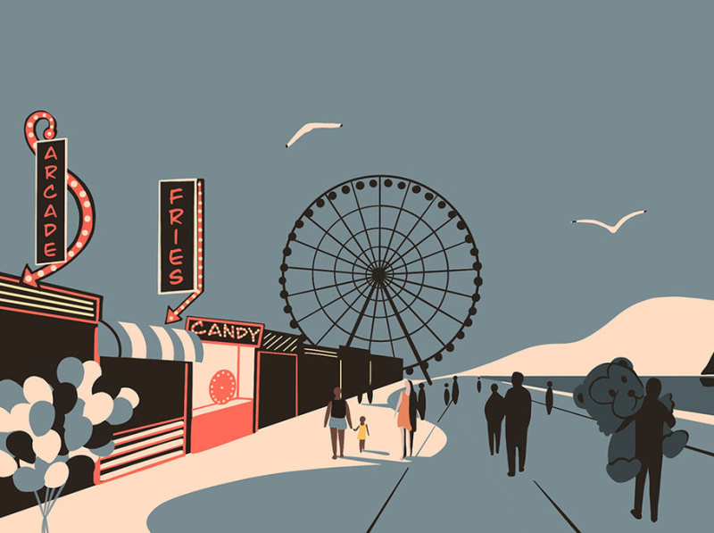 Carnival Games 4 by Kristen Boydstun on Dribbble