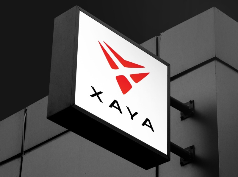 XAYA logo design by Witty Studio on Dribbble