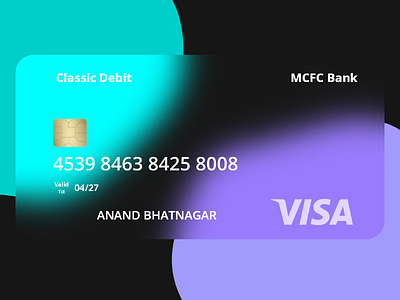 ATM Card Design by Soumyadeep Baral on Dribbble