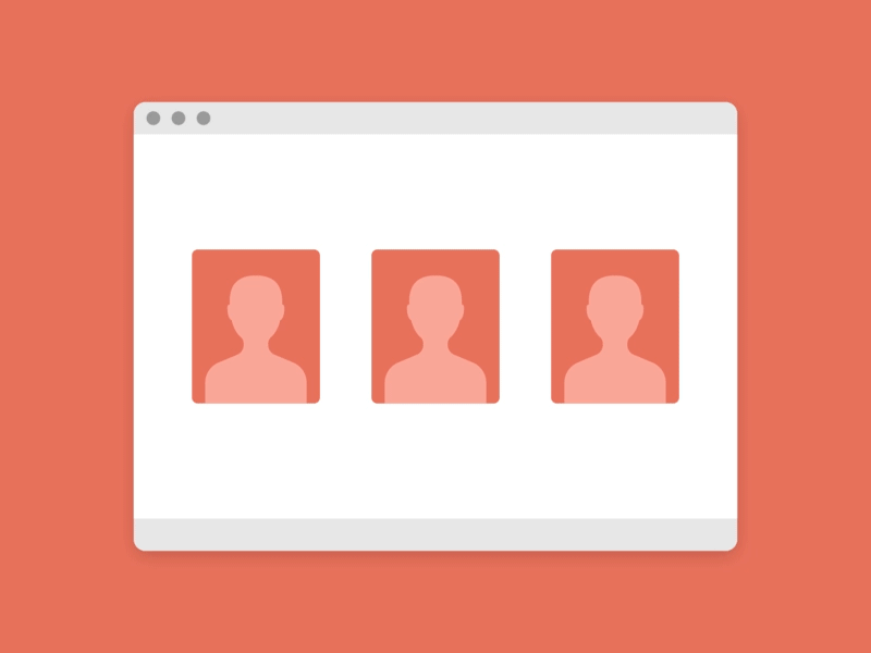 Hover interaction - User profile pic to a lightbox gallery by Rami ...