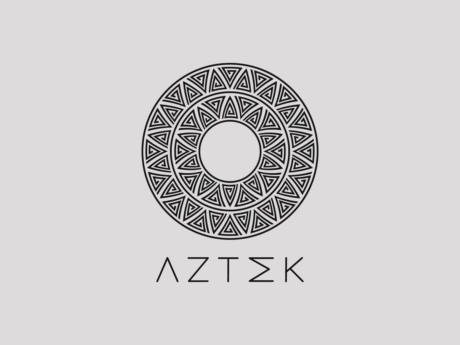 Aztek Logo Ambigram by Muhammad Naufal on Dribbble