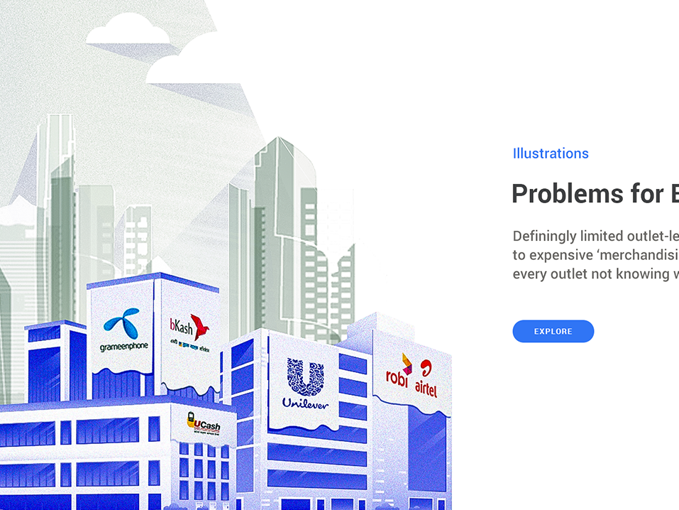 Illustrations: Battle of the Brands by Reza on Dribbble