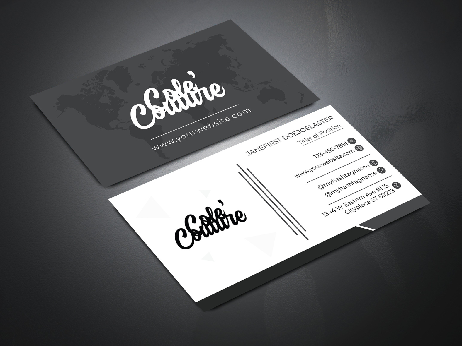 Business card for client by Md. Iftha hossain Sagar on Dribbble