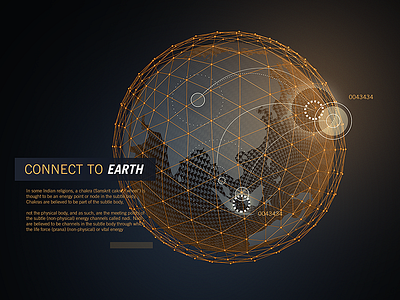 Tech Earth By Sandro Ieva On Dribbble