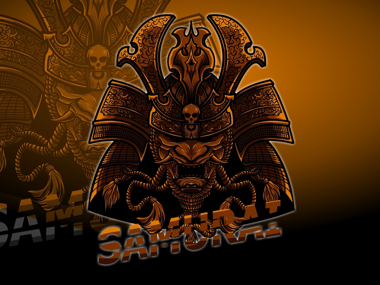 Samurai Illustration by Luppi Design on Dribbble