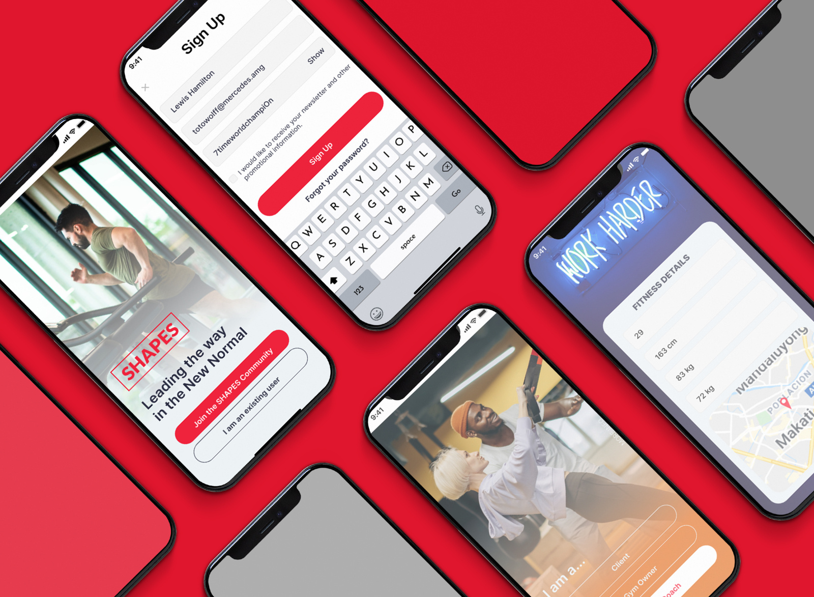 App UI Design | SHAPES by John Mazo on Dribbble