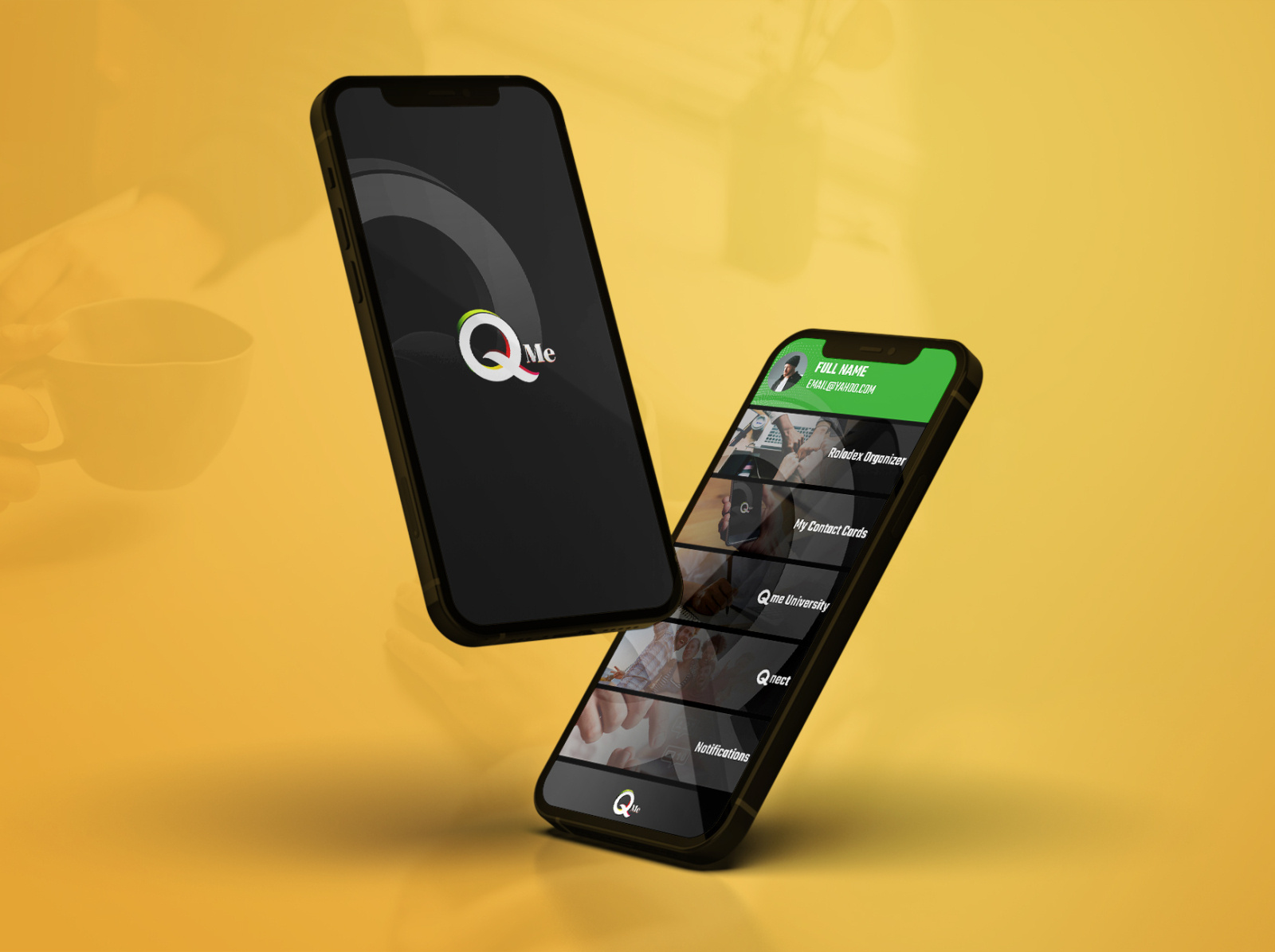 Qme App Design by Wahid sheikh on Dribbble