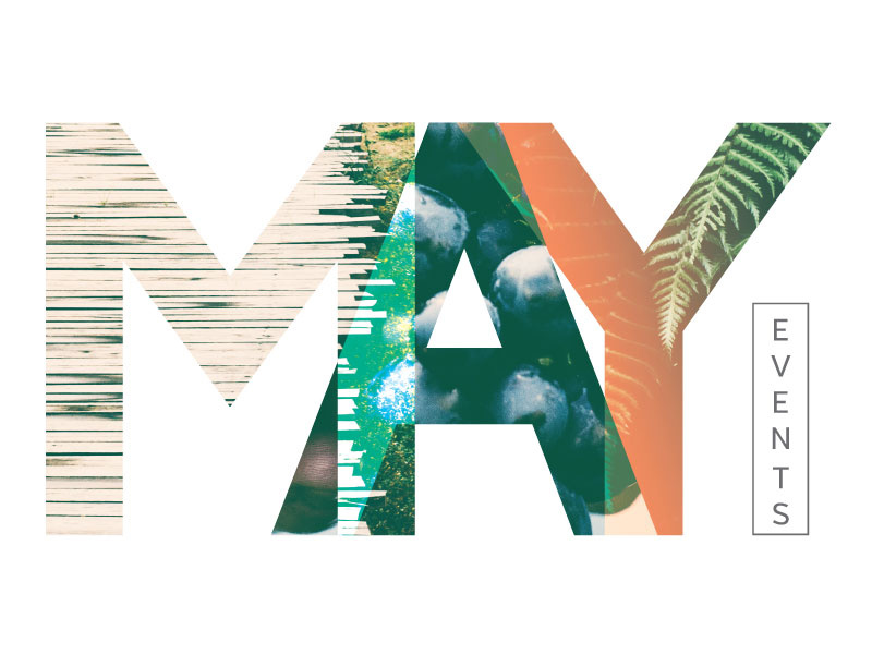 May Events Card by Jessica Nylin on Dribbble