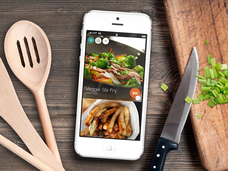 Yummly by ANML on Dribbble