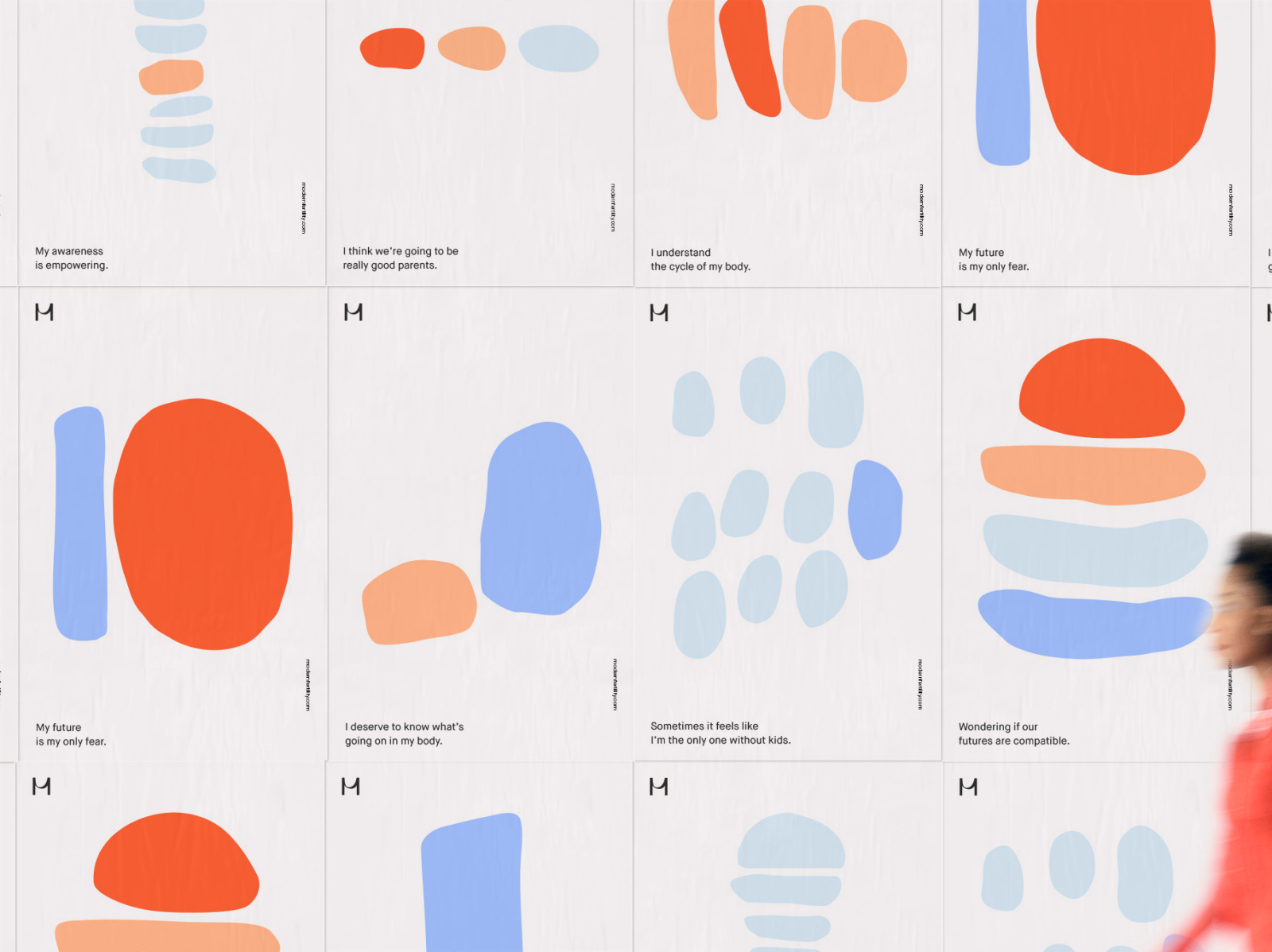 Modern Fertility posters by Yung Studio on Dribbble