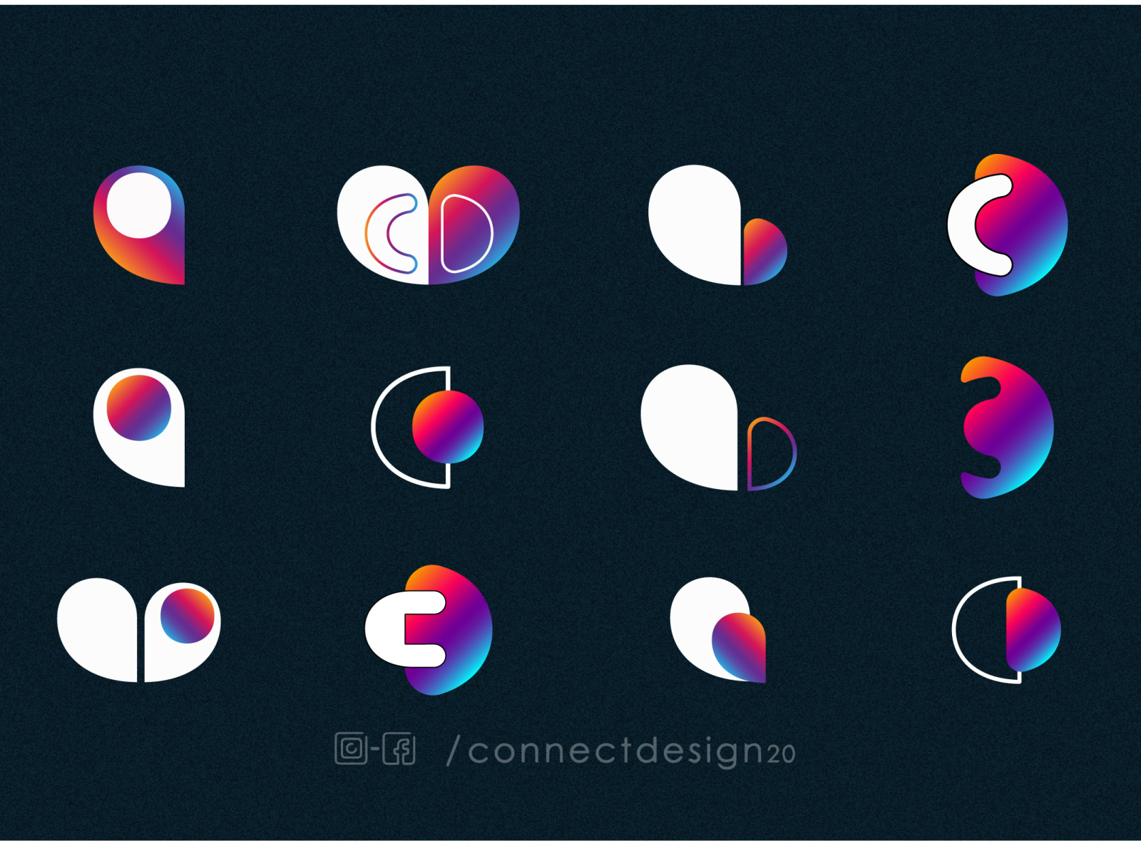Personal Branding (Logo Variations) by Connect Design on Dribbble