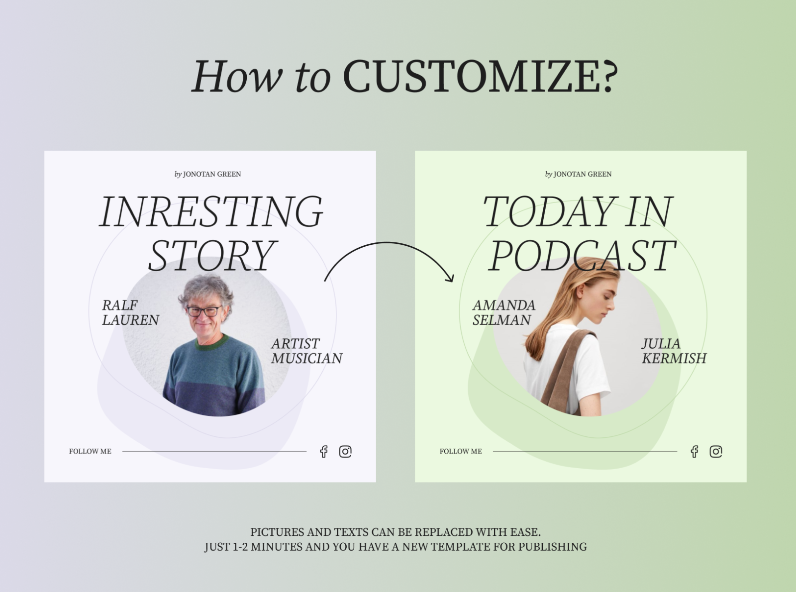 Selesta Social Media Bundle by Welovegraphics on Dribbble