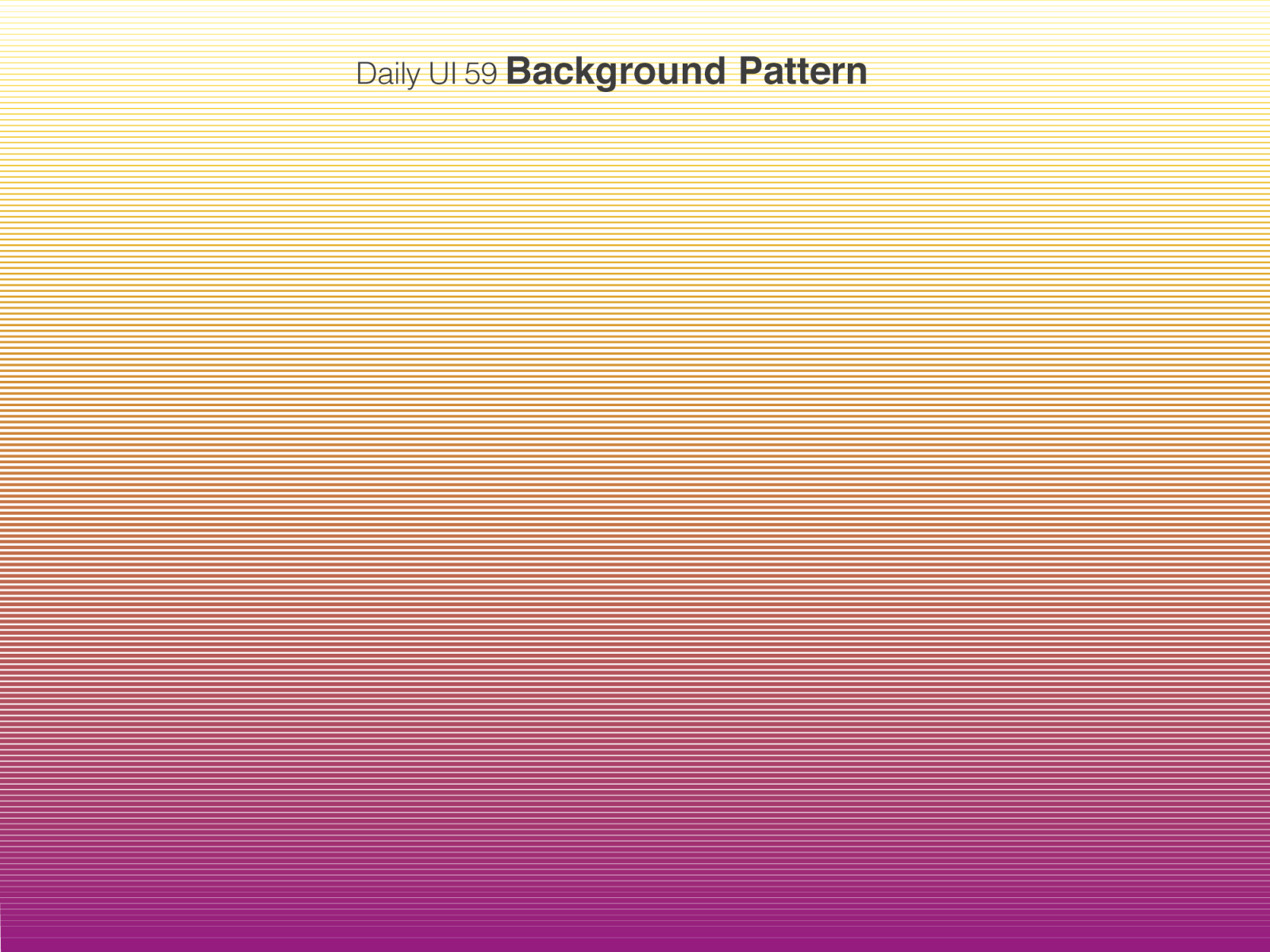 Daily UI 59/100 - Background Pattern by EunsilYU on Dribbble