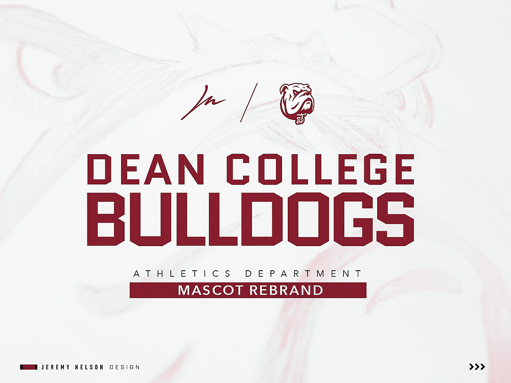 Dean College Bulldogs | Rebrand Intro by Jeremy Nelson on Dribbble