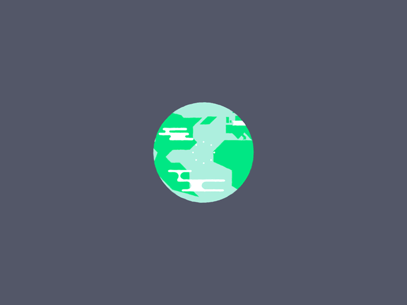 Nimbooks earth loop by Zenzuke on Dribbble