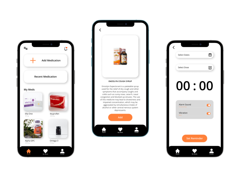 Medtime Reminder App by Jidechi Kevin Dimunah on Dribbble