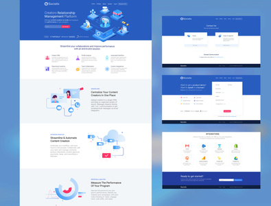 Social Website Design by Syed Junaid Ahmed on Dribbble