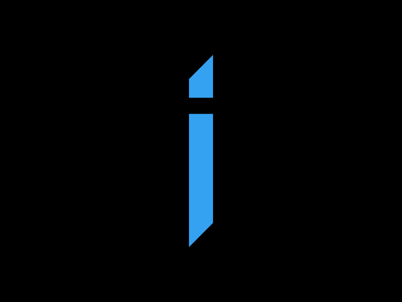 i Logo by Luke Deft on Dribbble
