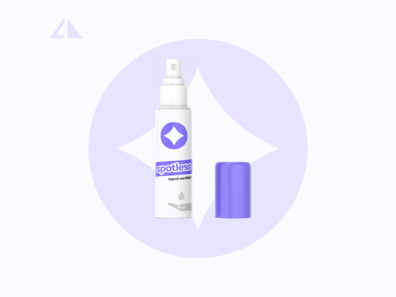 Spotless - hand sanitizer by Luke Deft on Dribbble