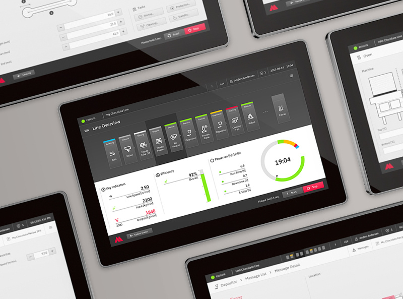 Aasted Smart Control – Interface for chocolate production by Christian ...