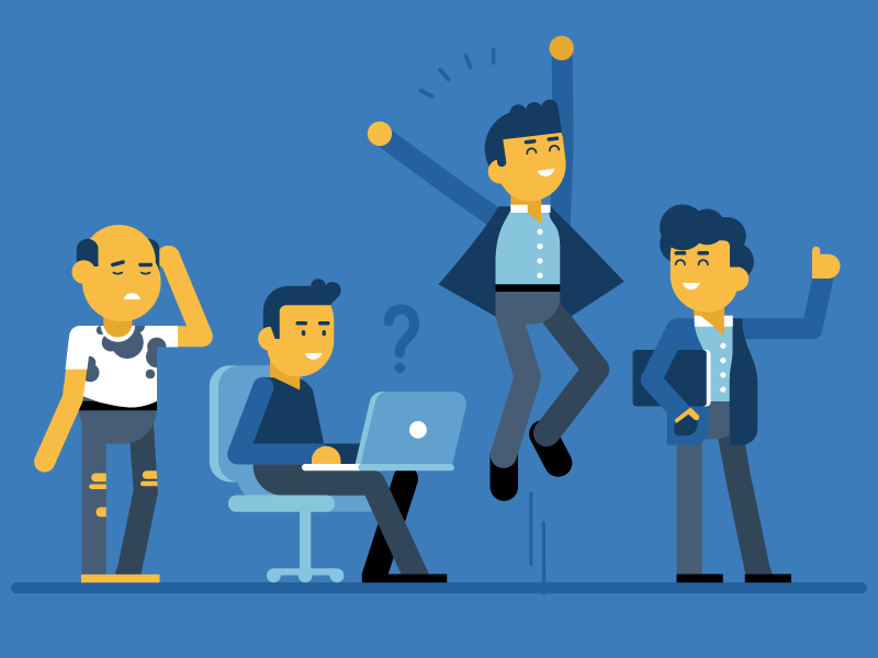 Character design by Veronika Vieyra on Dribbble