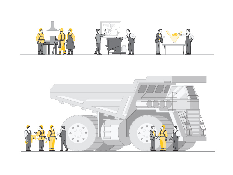 Polyus Gold's Scenes 01 by Hoppelo on Dribbble