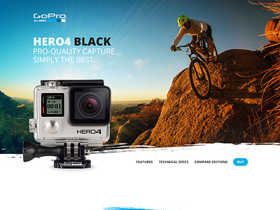 GoPro Redesign by Seeger Mattijs on Dribbble